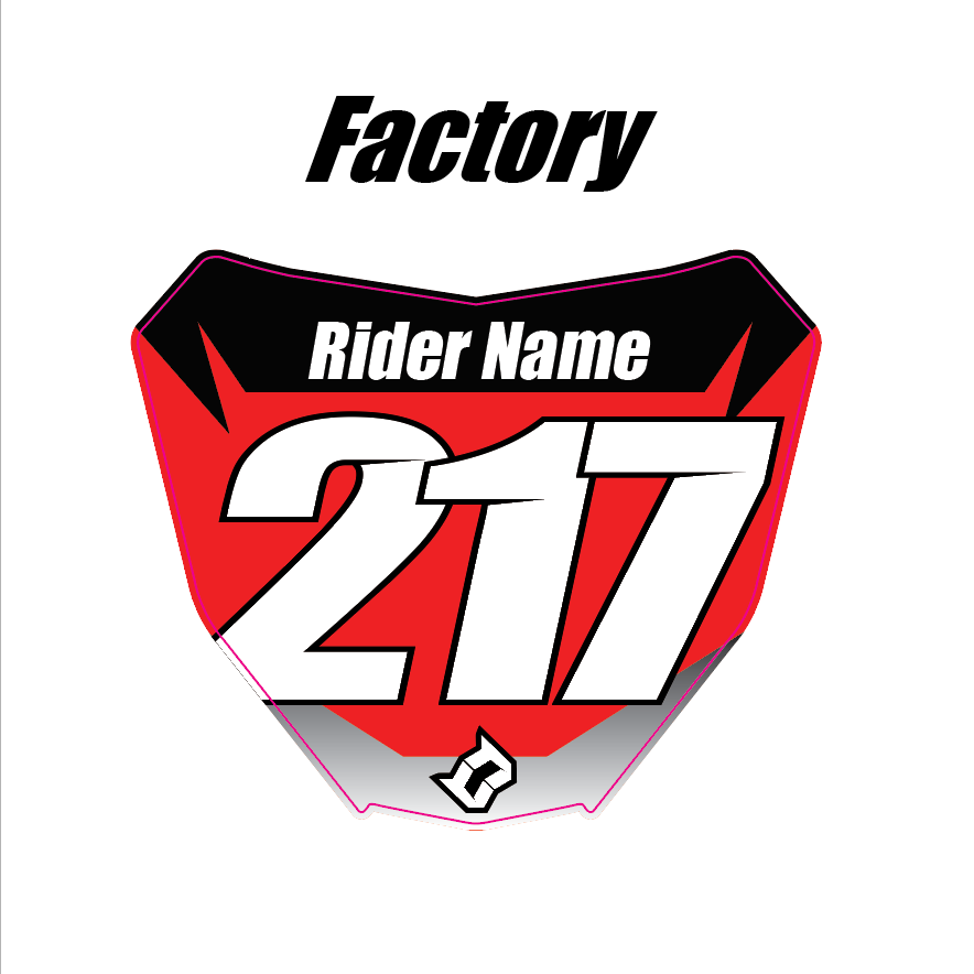 Mini Number Plates – Dirt Rider Designs