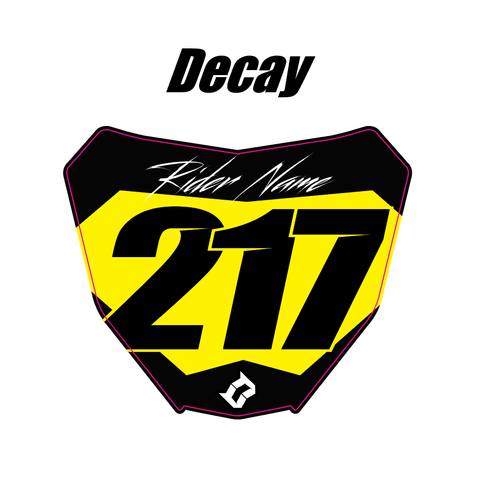 Mini Number Plates – Dirt Rider Designs